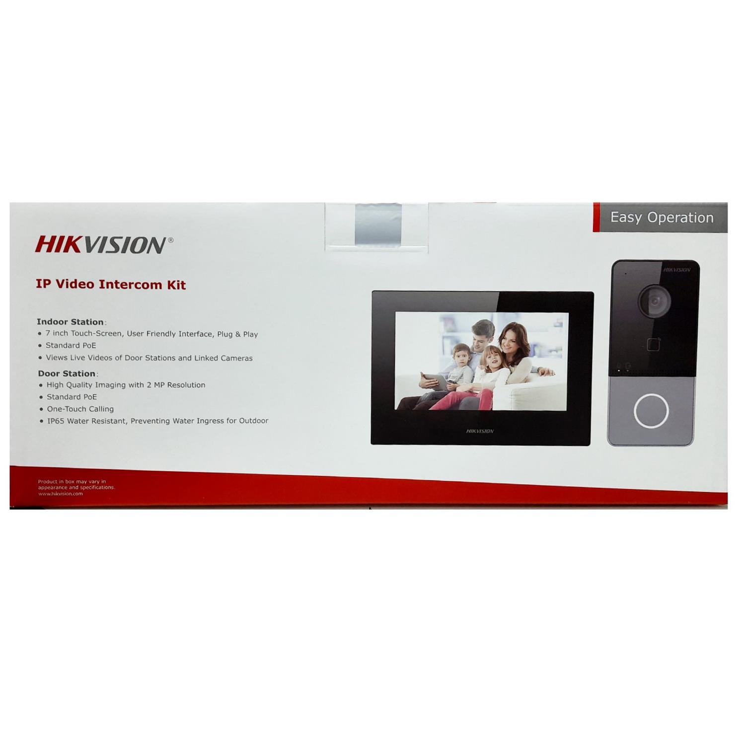 PORTERO VISOR IP DS-KIS605P 7 TOUCH HIKVISION - TodoVision