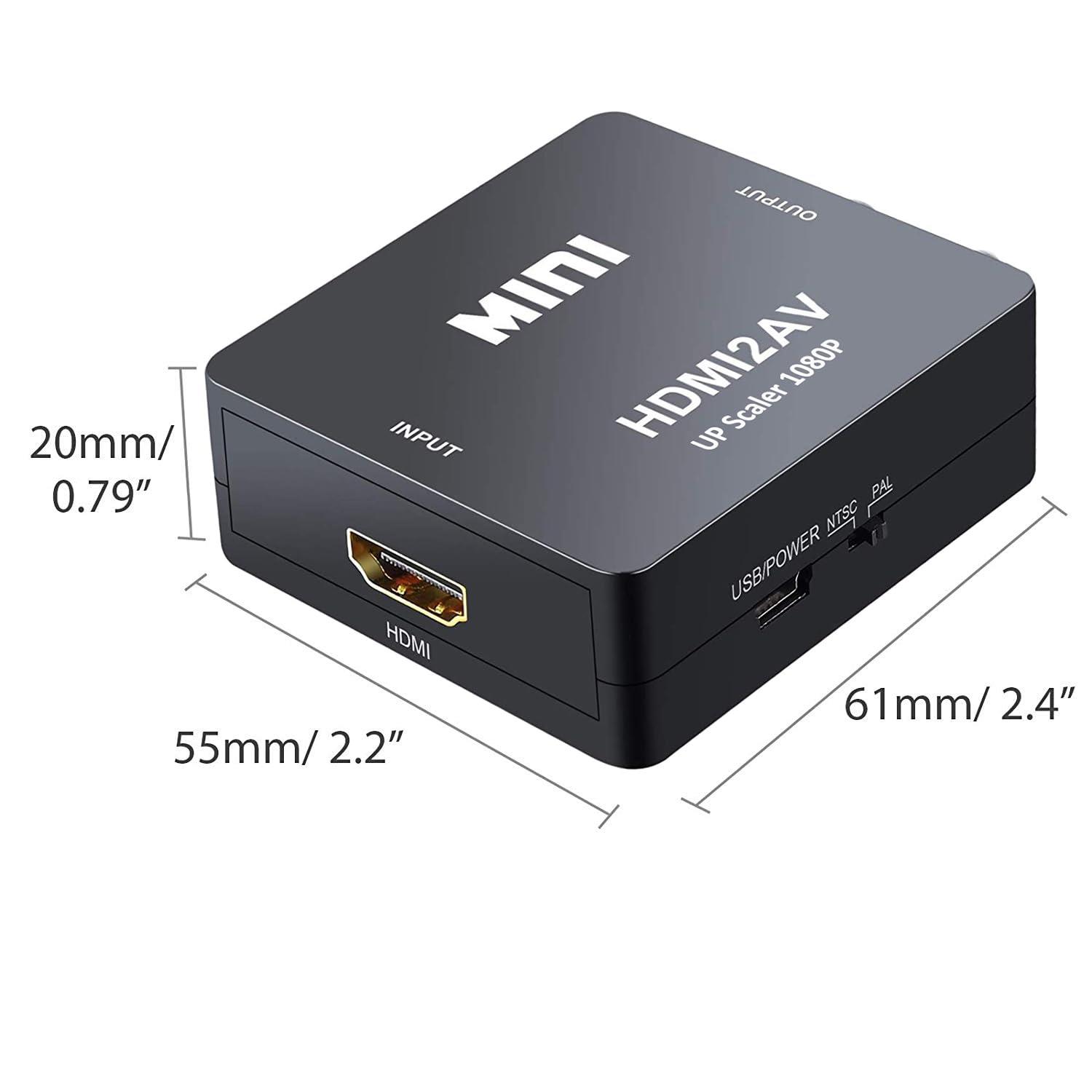 CONVERSOR HDMI A VIDEO RCA - TodoVision